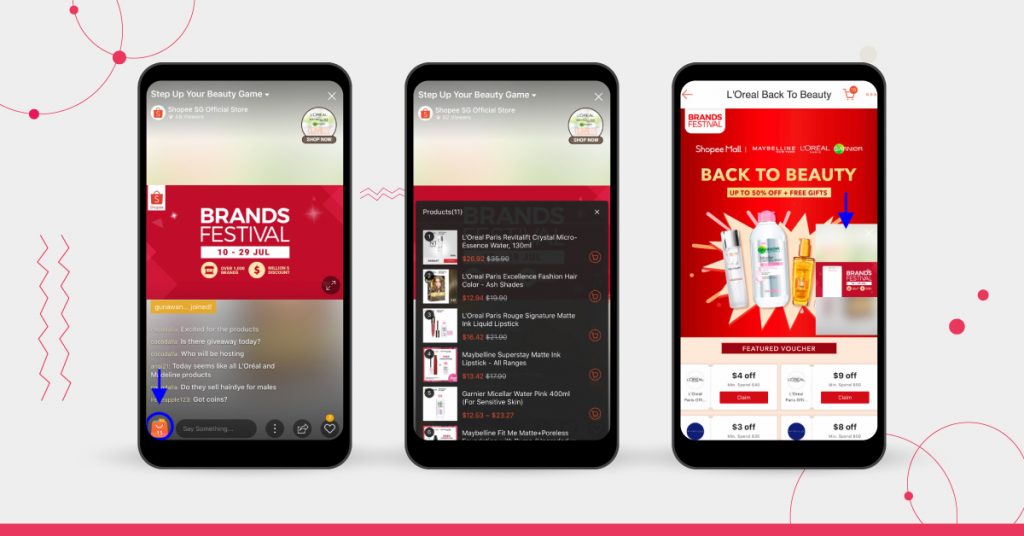 E-commerce Live Streams in Singapore - Vivid Snaps Video Production