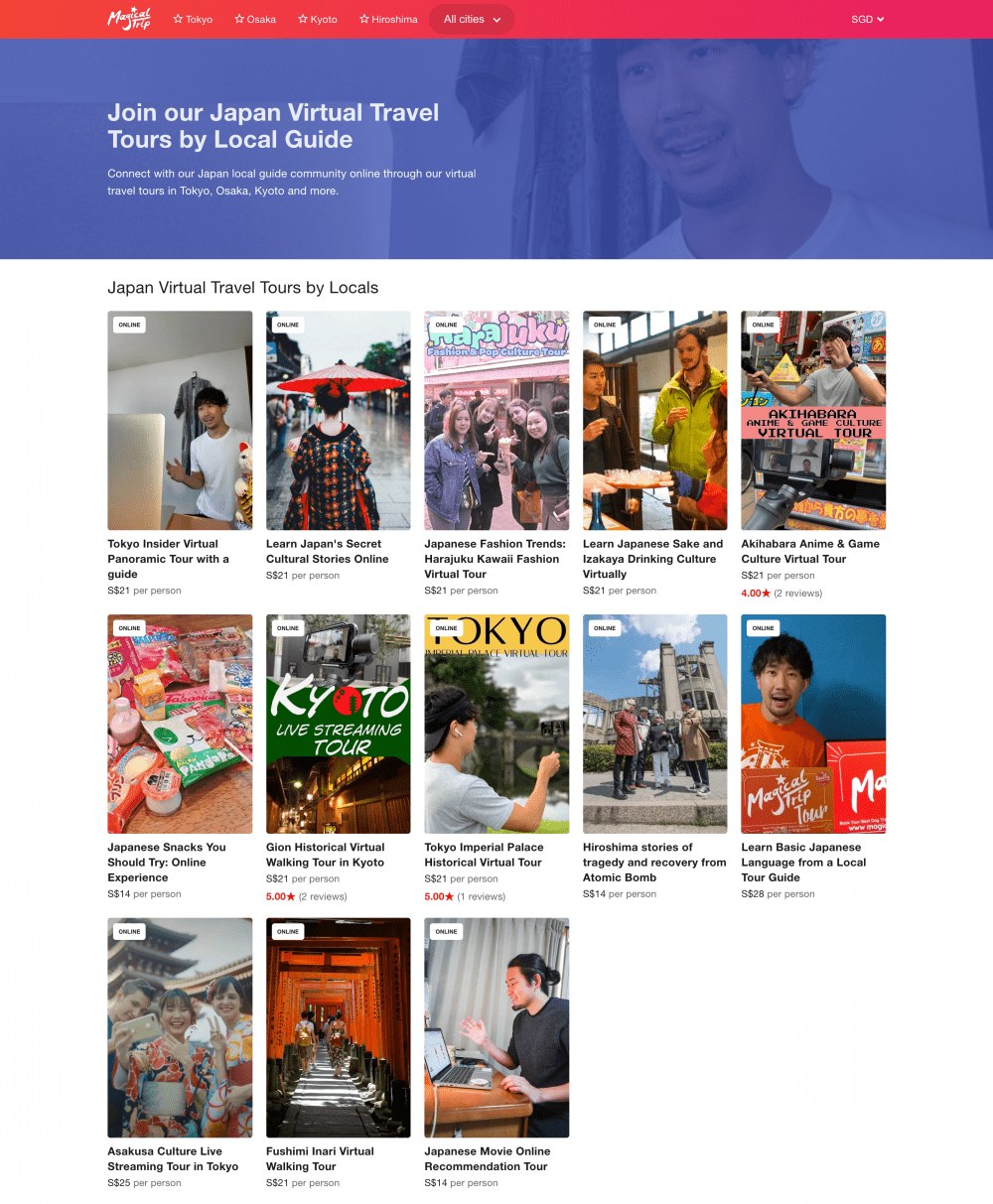 Tourism Live Streaming in Singapore & Asia - Vivid Snaps Live Streaming