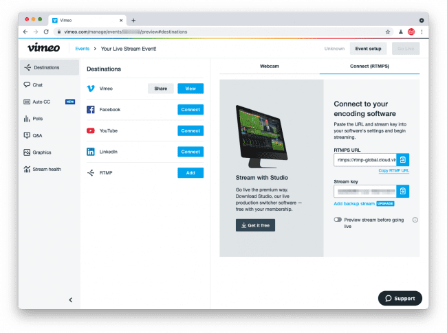 How To Schedule & Embed Vimeo Live Stream - Vivid Snaps