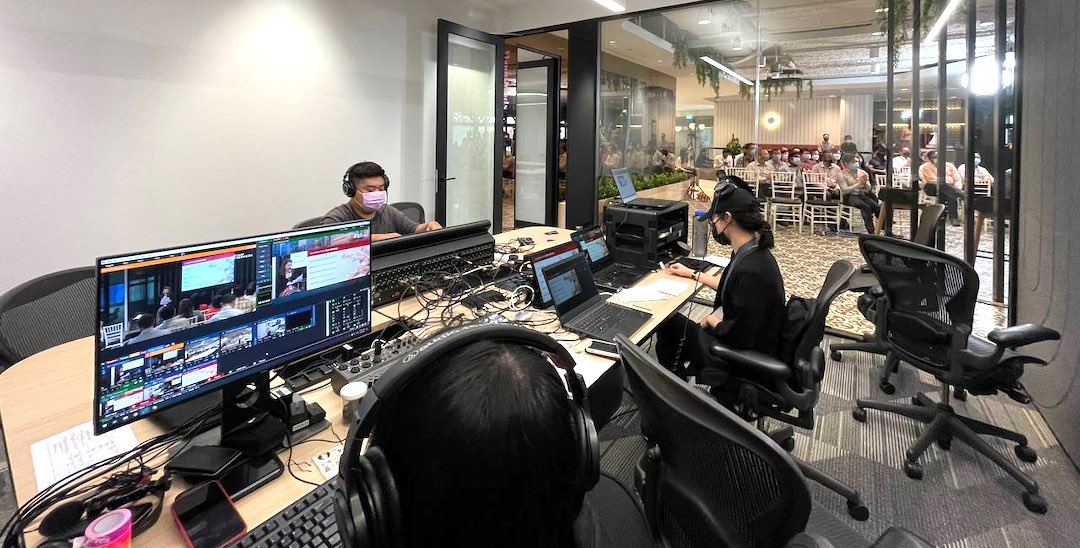 Multicam Live Feed for Events in Singapore - Vivid Media