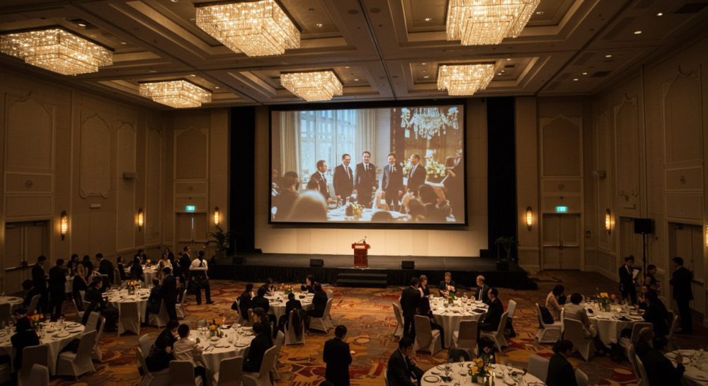 Event Photography with Live Photo Projection - Vivid Media