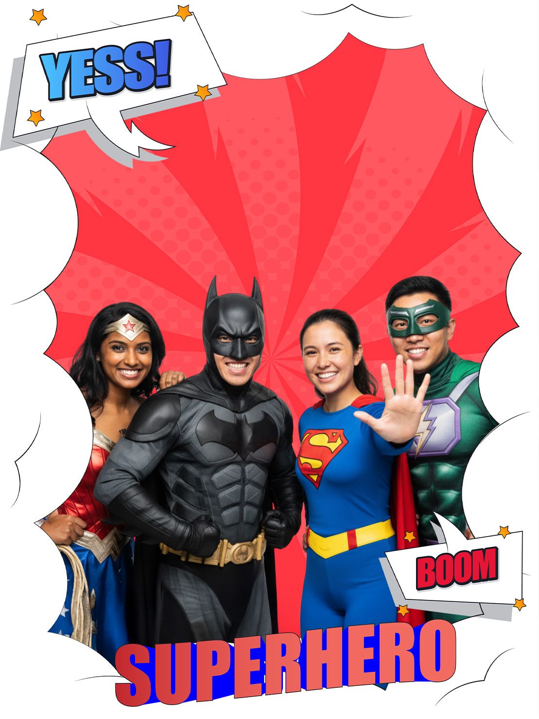Thematic Virtual Backdrop Photobooth - Vivid Media